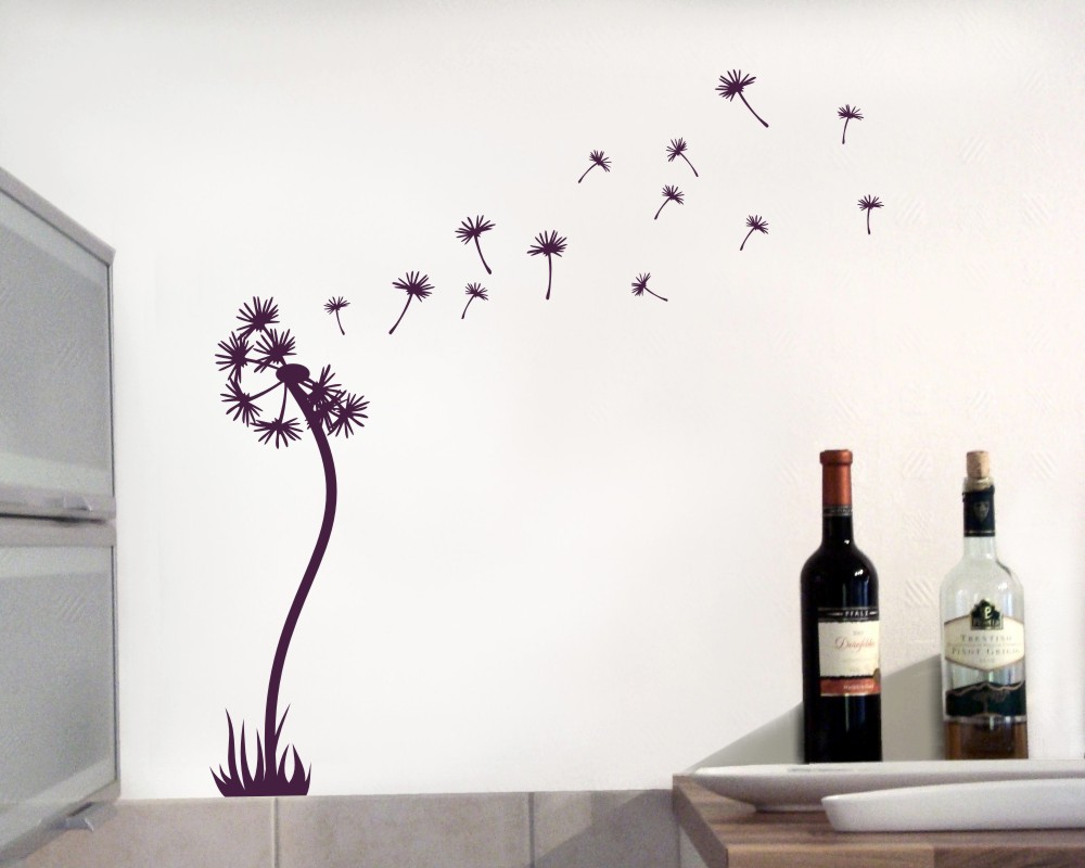 Pusteblume Wandtattoo Pusteblume Wandaufkleber | plot4u