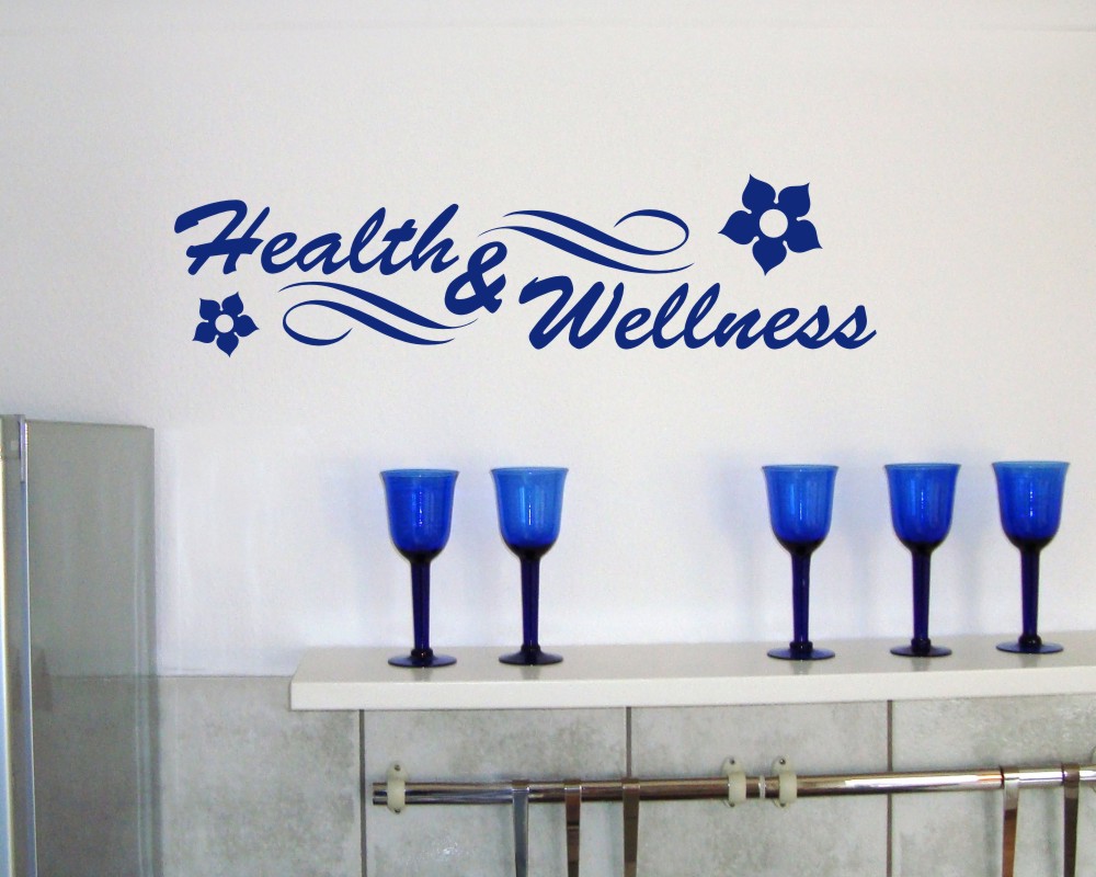 Wandtattoo Health & Wellness Wandsticker | plot4u