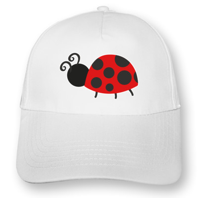 Kinder Kappe Kleiner Marienkäfer Mütze Cap Kindermütze Kids | plot4u