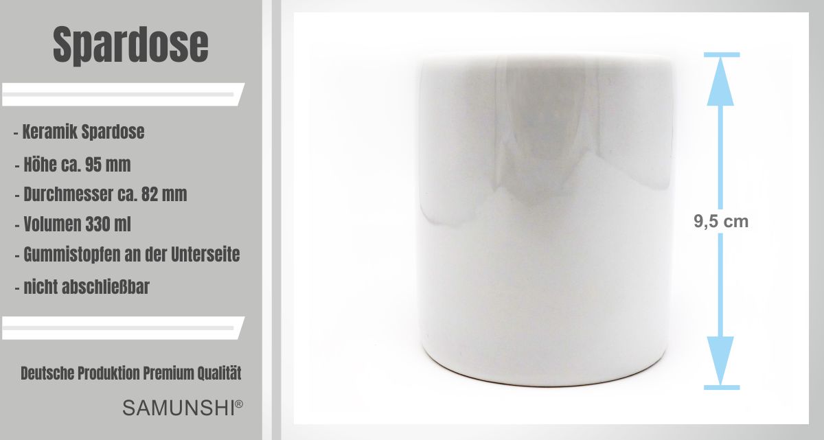 Spardose mit verschiedenen Motiven für Kinder 5 Sparschwein Sparbüchse ...